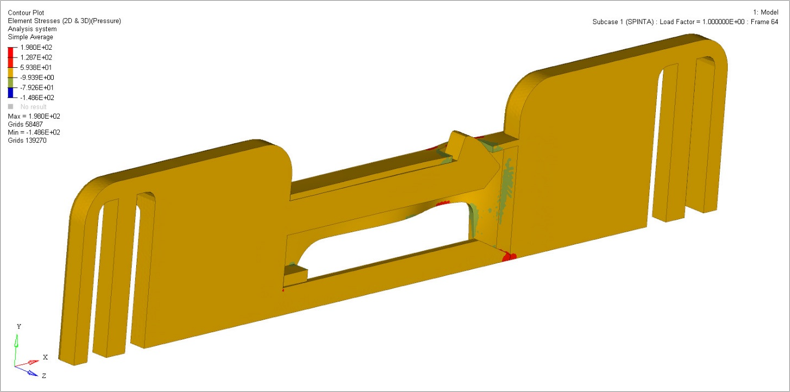 OS-E: 0160 Nonlinear Static Analysis of Snap Fit Assembly Using ... OS-E: 0160 Nonlinear Static Analysis of Snap Fit Assembly Using ...